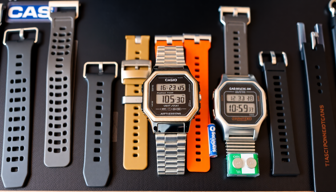 2025 Casio Watch Strap & Battery Replacement Guide – Japan Watch Parts