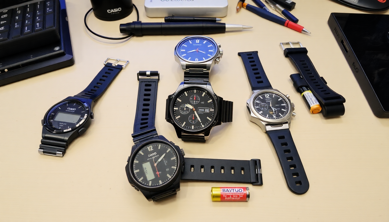2025 Expert Guide: Casio Watch Strap Replacement & Battery Sizes ...