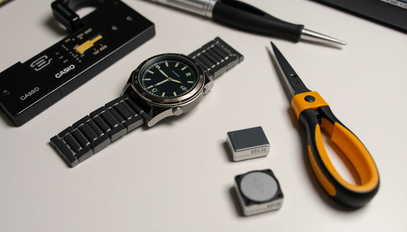 Effortless Casio Watch Strap Replacement & Battery Guide 2025 – Japan ...