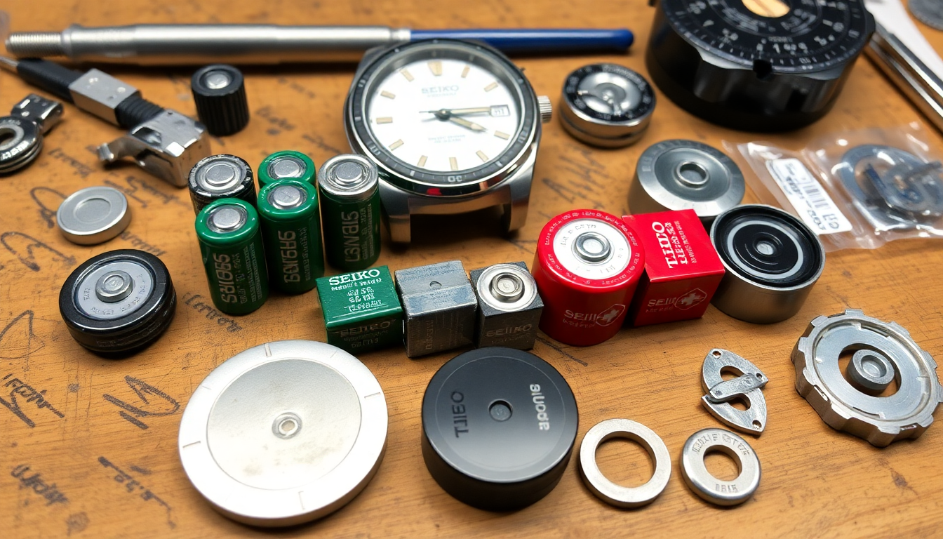 Common Watch Battery Sizes & Genuine Seiko Replacement Parts Guide ...