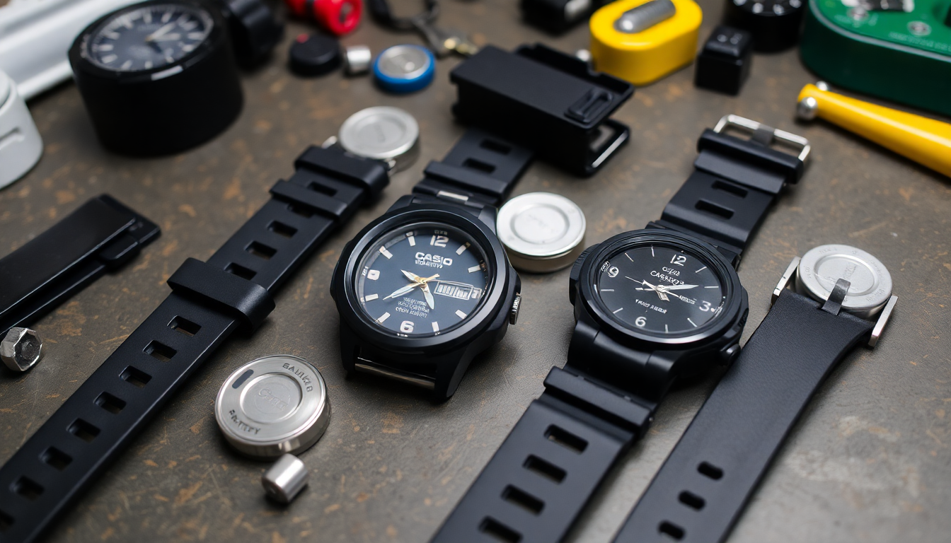 Ultimate 2025 Guide: Replace Casio Watch Strap & Battery Sizes – Japan ...